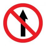 Placa Sentido Proibido - ST - Net Placa